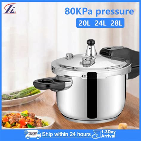 Stainless Steel Pressure Cooker 202428cm Household Non Stick Explosion Proof Thickened