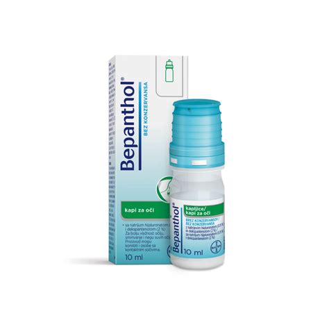 Bepanthol Kapi Za Oči 10ml Apoteka Milica