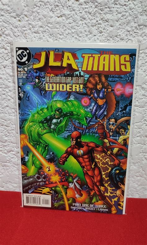 Jla Vs Titans 1 1998 Dc Comics Hobbies And Toys Books And Magazines