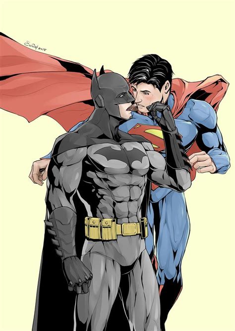 Dcu Clark Kent X Bruce Wayne Superbat Clark And Bruce Pinterest