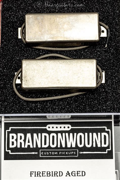 Brandonwound Firebird Set Nickel Aged Haar Guitars And Parts