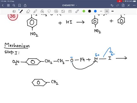 Solved When Hi Is Added In Excess To The Unsymmetrical Ether