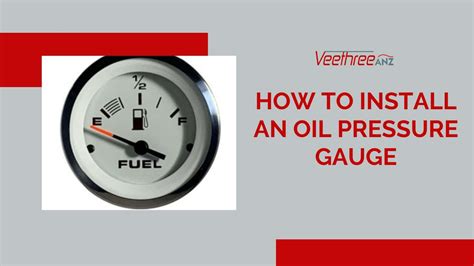 Oil Pressure Gauge Install