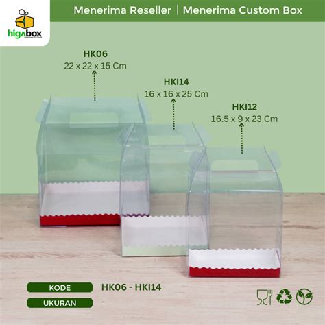Jual Box Mika Toples Box Toples Kue Box Toples Cookies Box Mika Kue Kering Gable Box