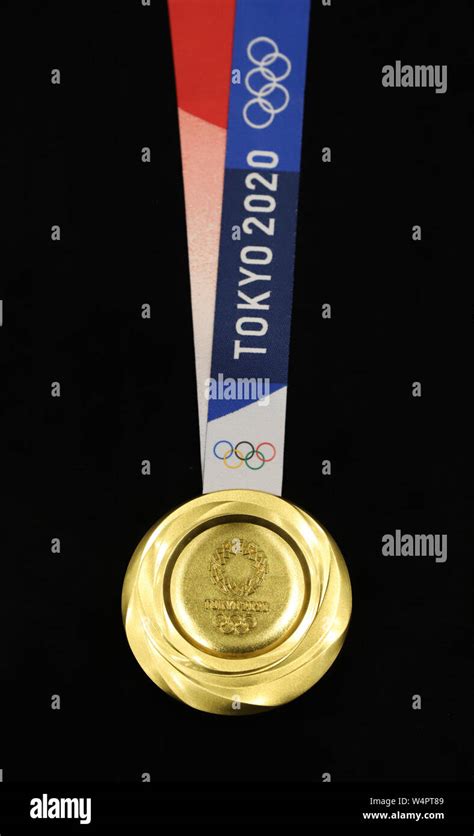 Tokyo Japan 24th July 2019 The Gold Medal For Tokyo 2020 Olympics