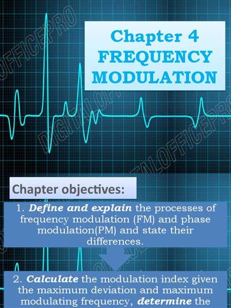 Chapter 4 Frequency Modulation Simple Pdf Frequency Modulation