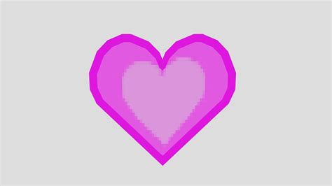 Heart Shield 3d Model By Rockemo [ce64d51] Sketchfab