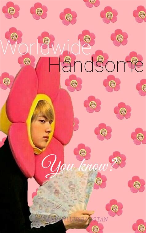 Bts Wallpaper Flower Jin By Anran Bts Wallpaper Bts Funny Worldwide Handsome