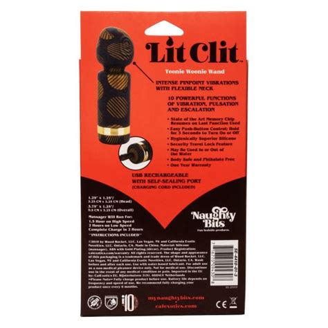 Naughty Bits Lit Clit Smitten Premium Adult Boutique