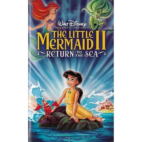 Vhs The Little Mermaid Ii Return To The Sea 2000 Walt Disney