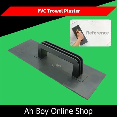 4 X 12 Black Pvc Plastering Cement Trowel With Handle Plastic