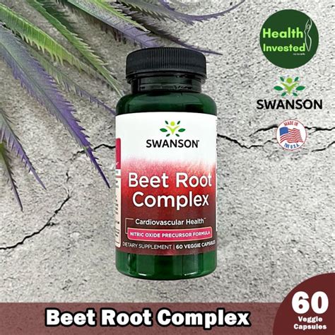 Beet Root Complex 60 Veggie Capsules บีทรูท คอมเพล็กซ์ Th