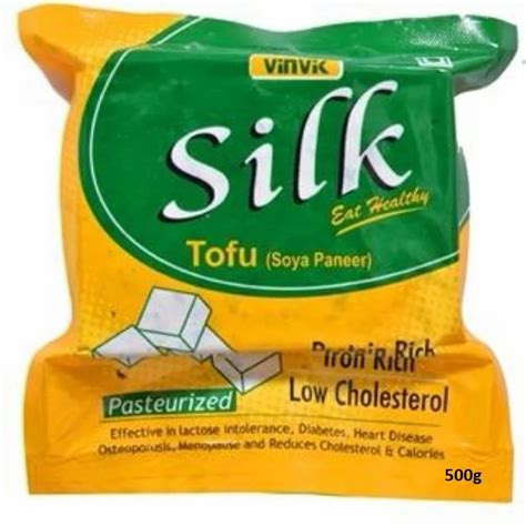 Packet Silk Tofu 500g Soya Paneer at ₹ 40/packet in Gwalior | ID ...