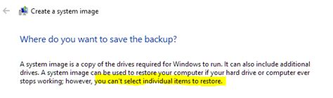 Restore From Windowsimagebackup Solved Windows 10 Forums