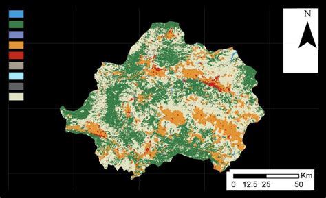 2021 Lulc Map Produced By Using Sentinel 2 Satellite Images Download Scientific Diagram