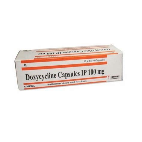 100mg Doxycycline Capsules IP At Best Price In Mumbai ID 2850542064673
