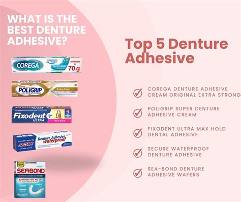 Best Denture Adhesive Top Rated And Secure Denture Adhesives
