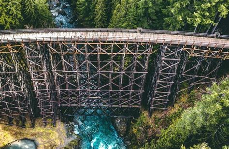 The Kinsol Trestle Bridge In Bc Is Both Frightening And Beautiful
