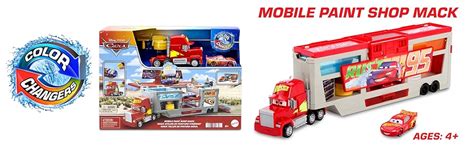 Mattel Disney And Pixar Cars Transforming Truck And Toy Car