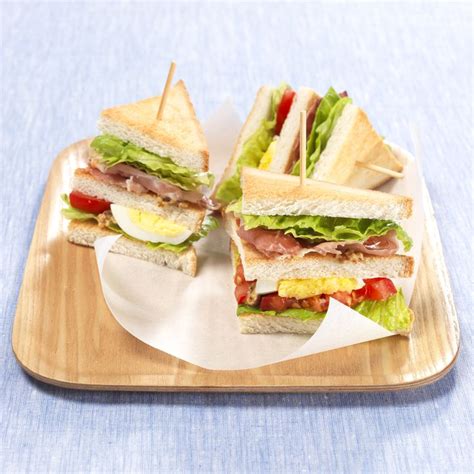 Recette Romaine En Club Sandwich De Speck De Legume Bonduelle Recipe