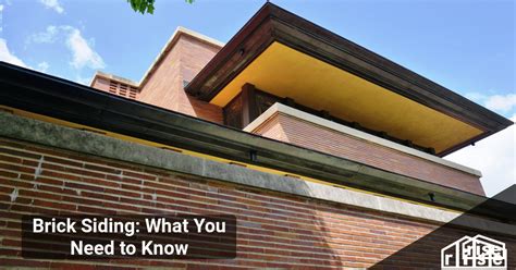 Brick Siding What You Need To Know