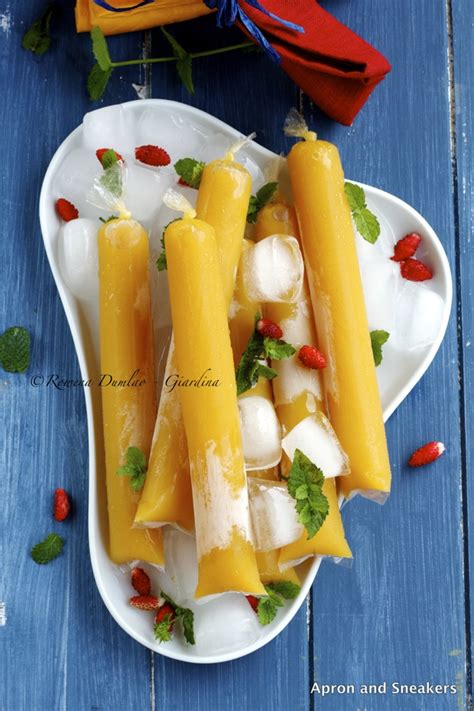 Mango Ice Candy Philippine Ice Pop