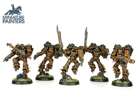 Chaos Space Marines Raptors Miniature Painters