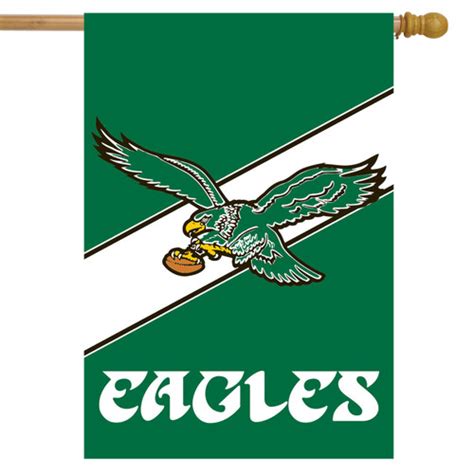 Philadelphia Eagles Retro Nfl Licensed House Flag Briarwood Lane