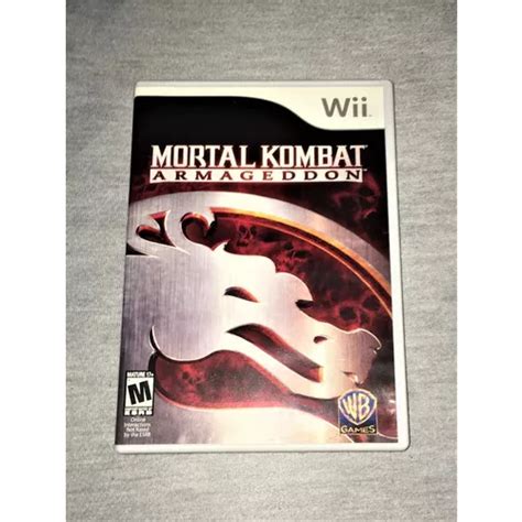 Wii Mortal Kombat Armageddon Shopee Brasil