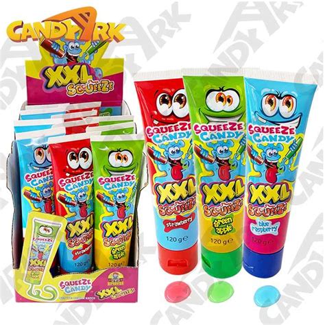Toothpaste Squeeze Jelly Jam Candy Fruity Liquid Treat