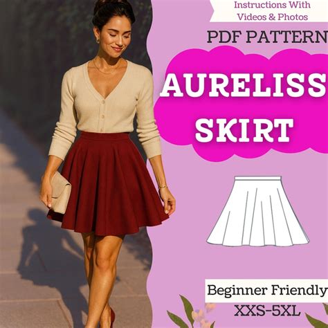 Skater Skirt Etsy