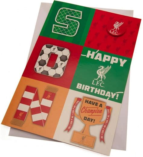 Score Draw Geburtstagskarte Son Karton 23 Cm X 15 Cm 100 X Digitec