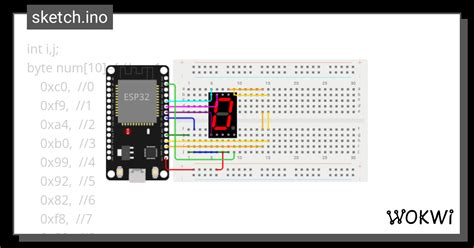 Seg UP CNT FOR EZ Copy Wokwi ESP STM Arduino Simulator