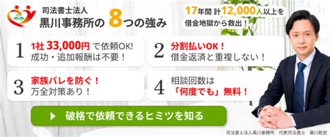 借金返済できない！借金返せない人の末路と解決法を解説｜司法書士法人黒川事務所