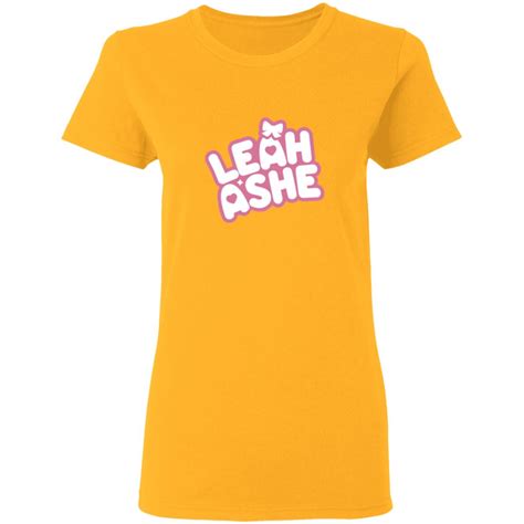 Leah Ashe Merch Leah Ashe T Shirt Leah Ashe Logo T Shirt Leah Ashe T