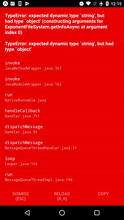 Invoking Filesystemgetinfoasync Throws Exception On Both Ios And