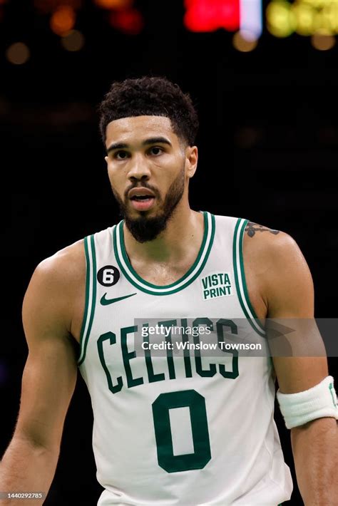 Jayson Tatum Of The Boston Celtics During The Second Quarter Against
