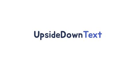 Upside Down Text Promo Codes 85 Off In March 2025