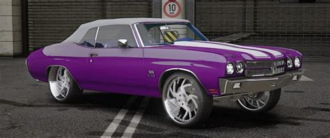 Chevy Chevelle Vert Donk 1970 [auto Roof] Ddc
