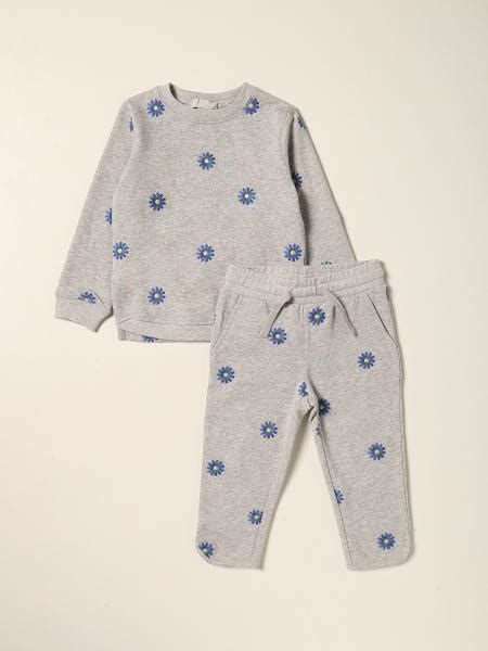Stella Mccartney Completo Bambina Grigio Completo Stella Mccartney
