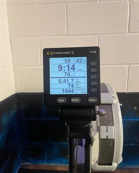 New Concept 2 Pm5 Console And The Fitness Fixer ️ Facebook