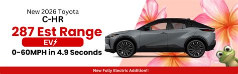 Toyota C Hr Ev Mossy Toyota San Diego 287 Mile Range