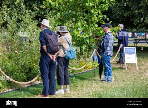 People Attend The First Day Of Hampton Court Palace Flower Festival