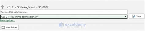 How To Save Excel File As CSV With Commas 3 Suitable Methods