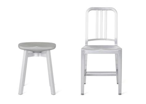Nendo Reimagines The Navy Chair To Create New Stool For Emeco