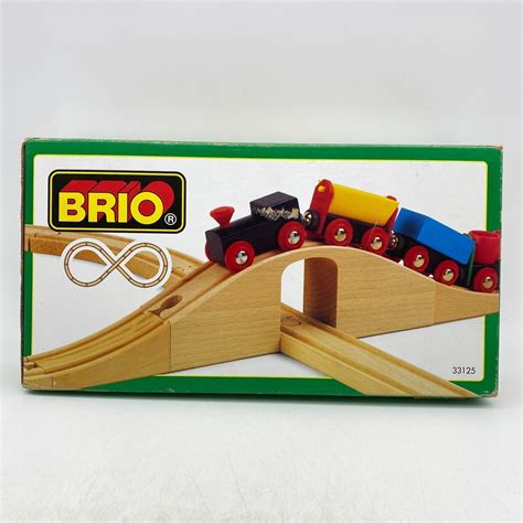 Vintage Brio Figure Eight Train Set Complete Tracks Box Infinite All