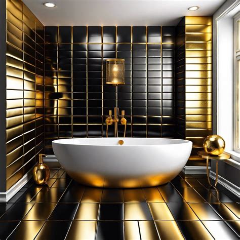 30 Black And Gold Bathroom Ideas For A Stylish Design