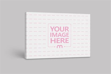 Canvas Wrap Edge Image Mockup Generator Mediamodifier