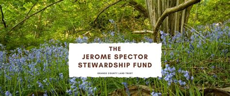 Jerome Spector Stewardship Fund Orange County Land Trust