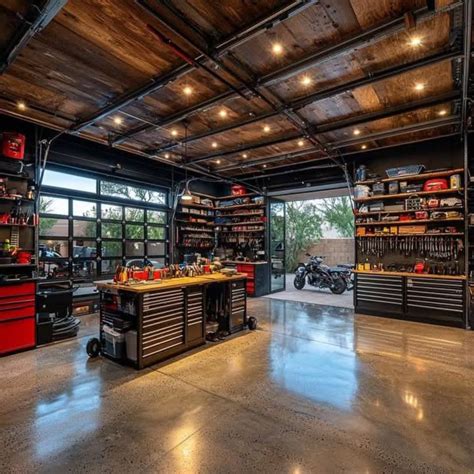 Garage Workshop Vehicle Garage Workshop Ideas For Vehicles